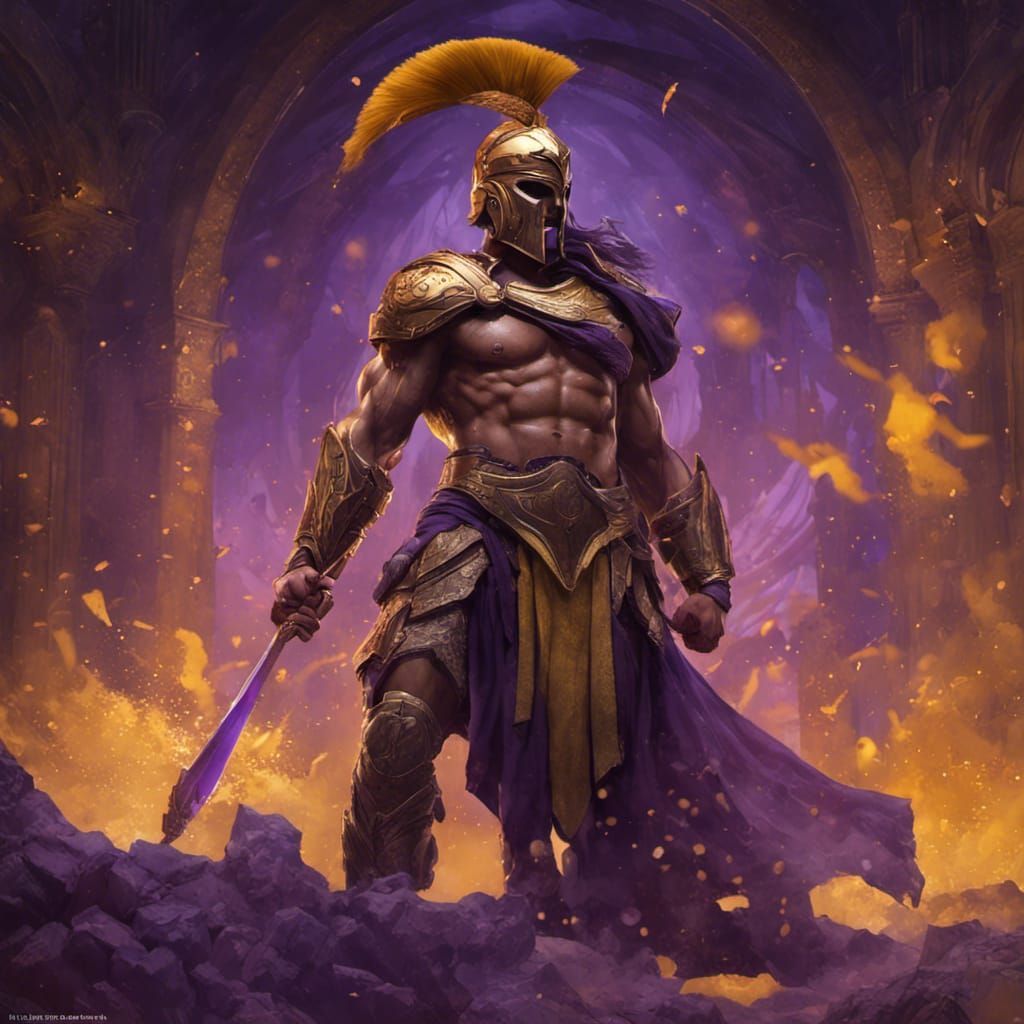 Strong Spartan , a masterpiece, 8k resolution, dark fantasy concept art ...