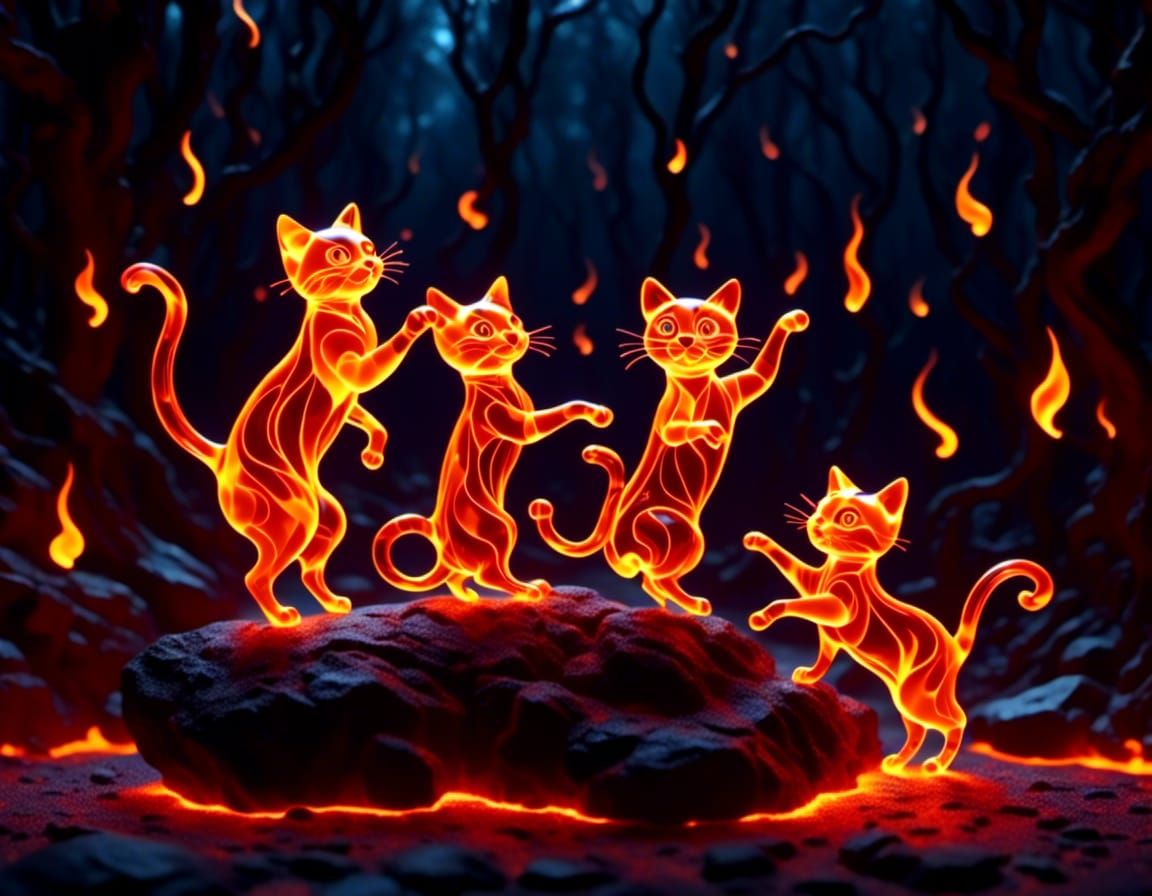 Cats - AI Generated Artwork - NightCafe Creator