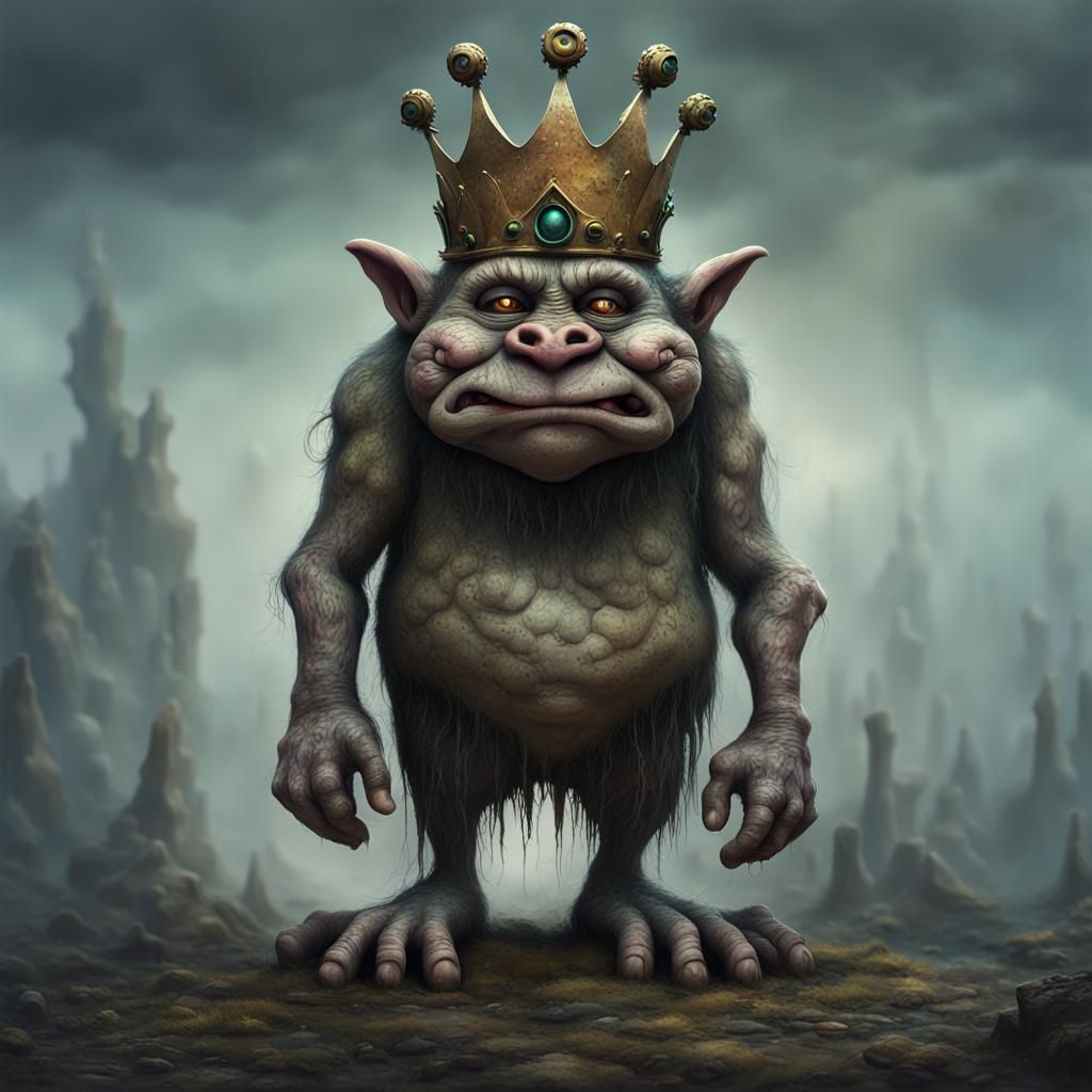 Troll King - AI Generated Artwork - NightCafe Creator