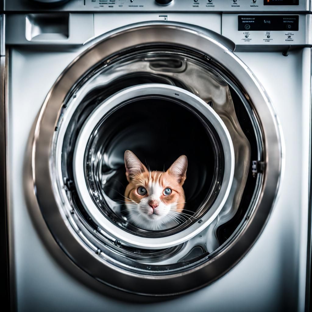Exploring the washing machine - AI Generated Artwork - NightCafe Creator