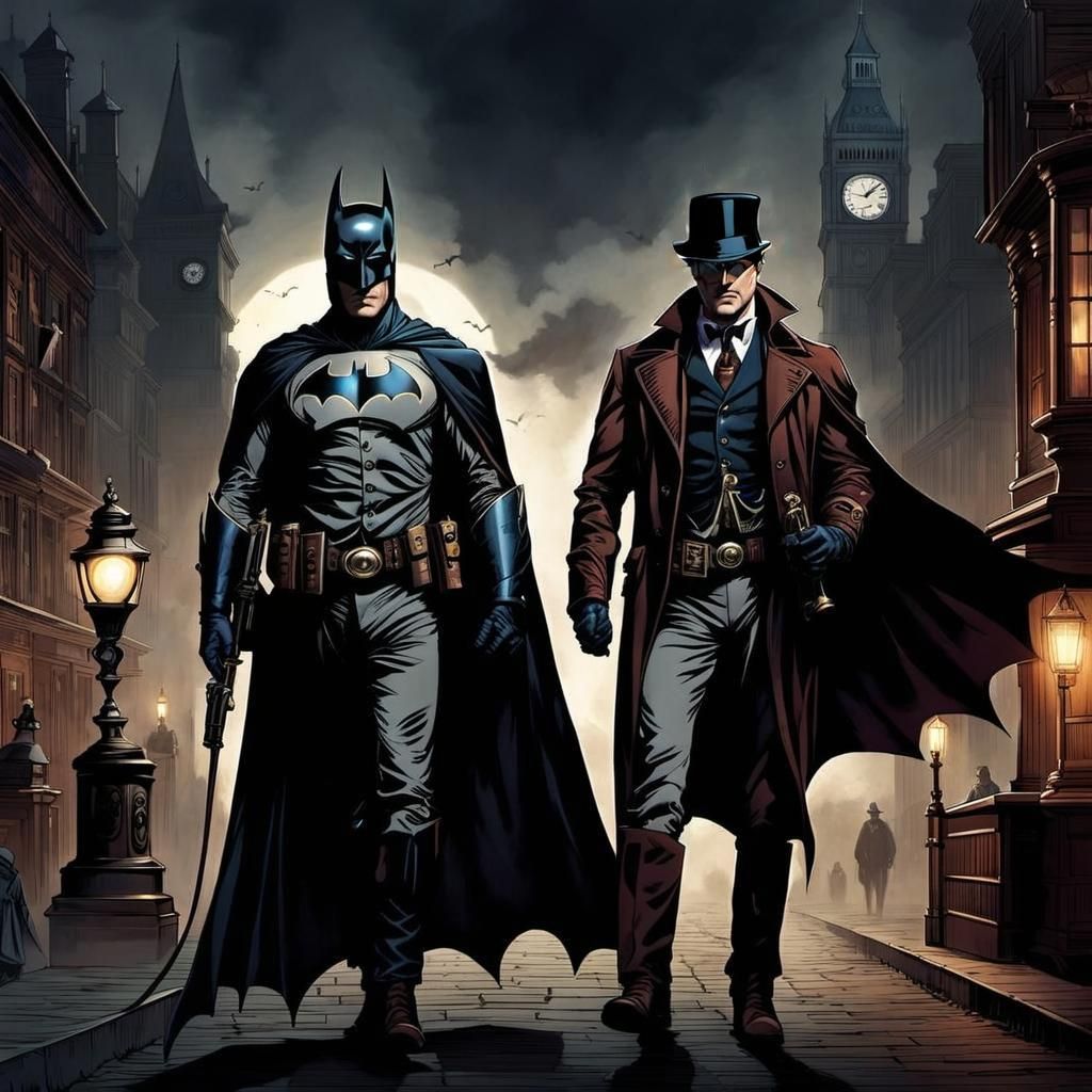 Two Detectives - AI Generated Artwork - NightCafe Creator