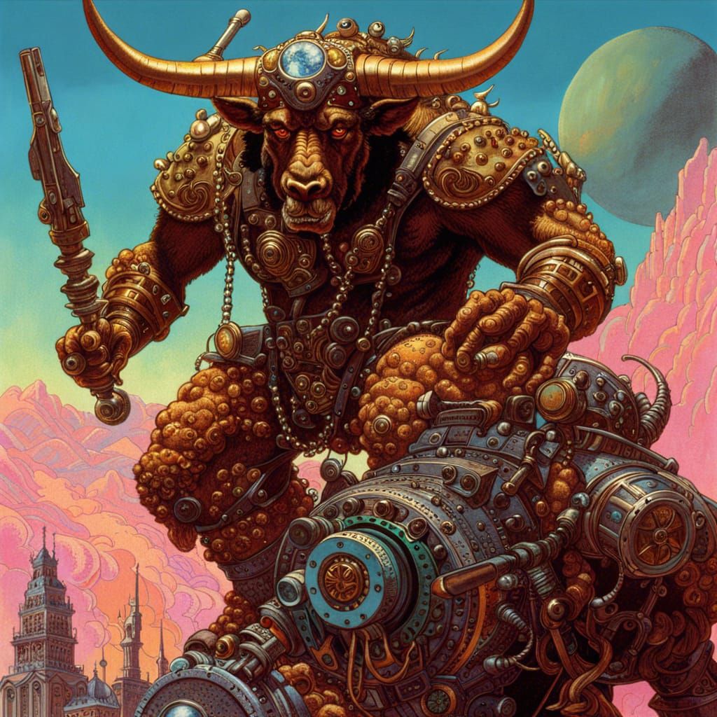 Taurus - AI Generated Artwork - NightCafe Creator