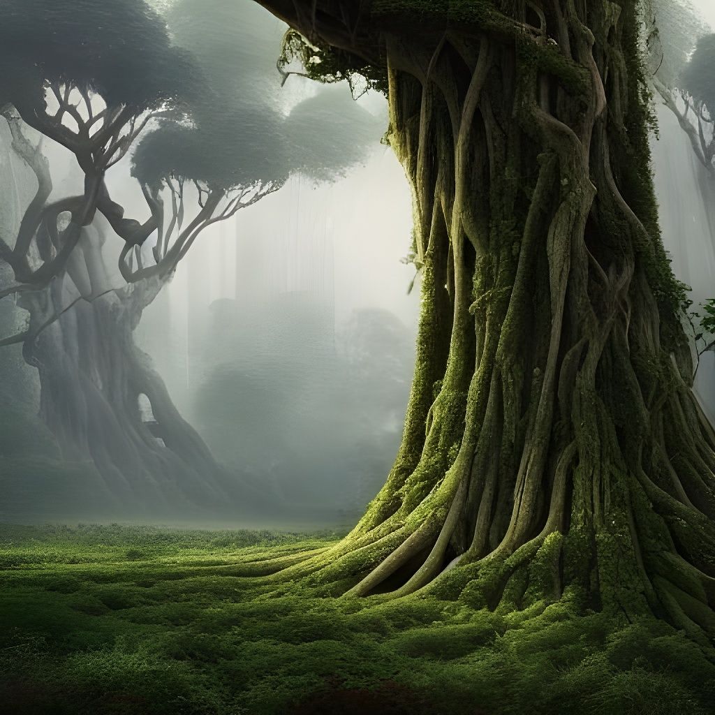 A Forest - AI Generated Artwork - NightCafe Creator