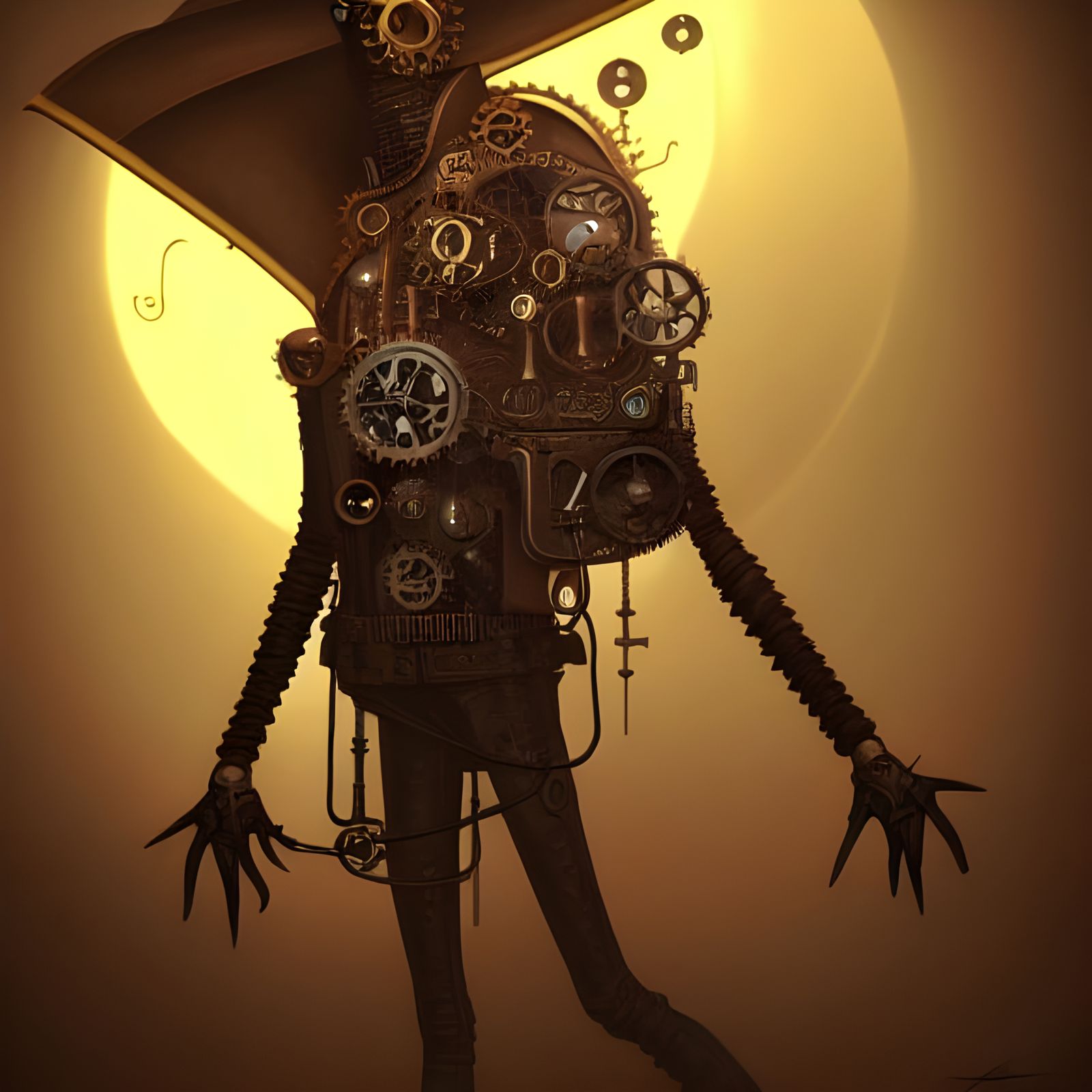 The broken Clockwork God - AI Generated Artwork - NightCafe Creator