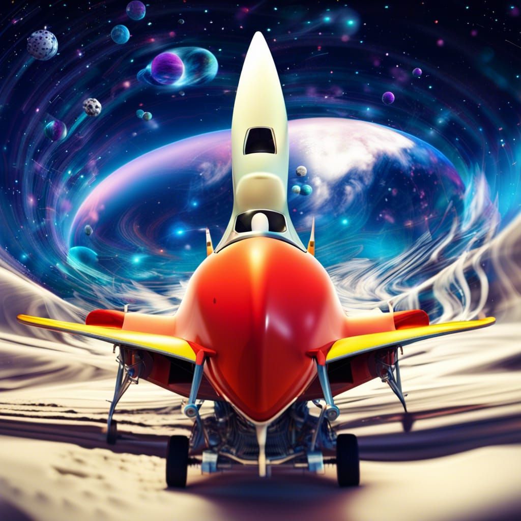 The Wacky Space Races: The Jet Car 🚗🦅 - AI Generated Artwork ...