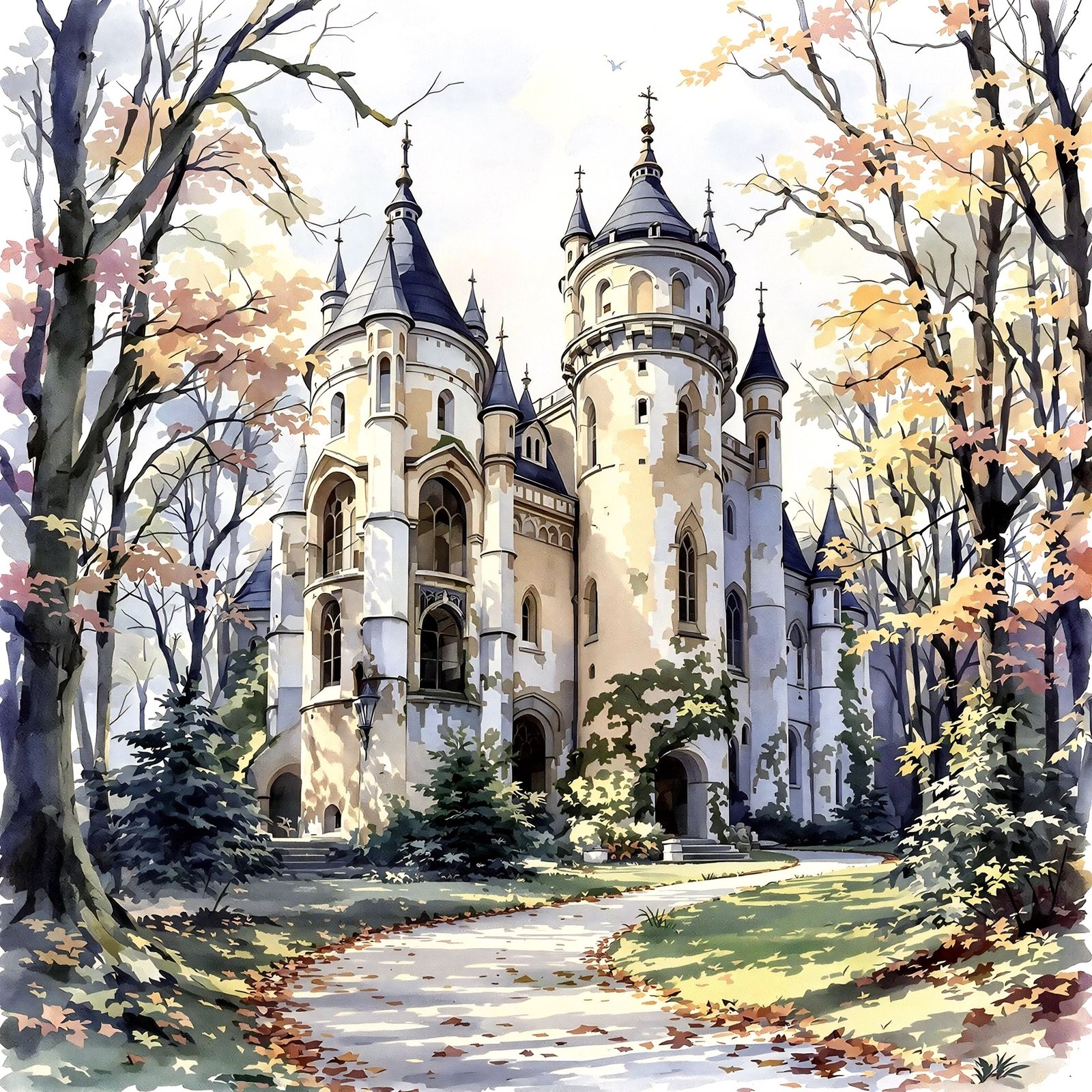 Château de Pierrefonds - Whimsical Abandoned Castle in Encha...
