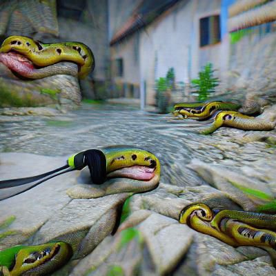 Snakes crying 4k - AI Generated Artwork - NightCafe Creator