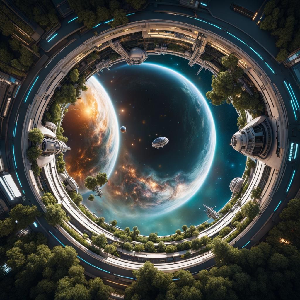 Spaceship - AI Generated Artwork - NightCafe Creator