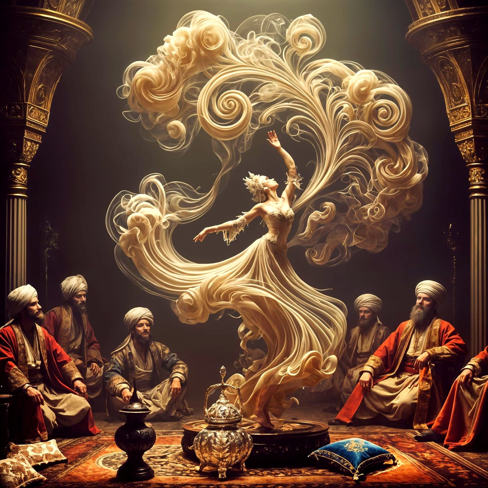 The magic hookah - The magic hookah