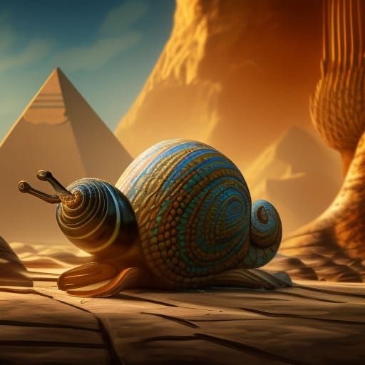 Alien snail - AI Generated Artwork - NightCafe Creator