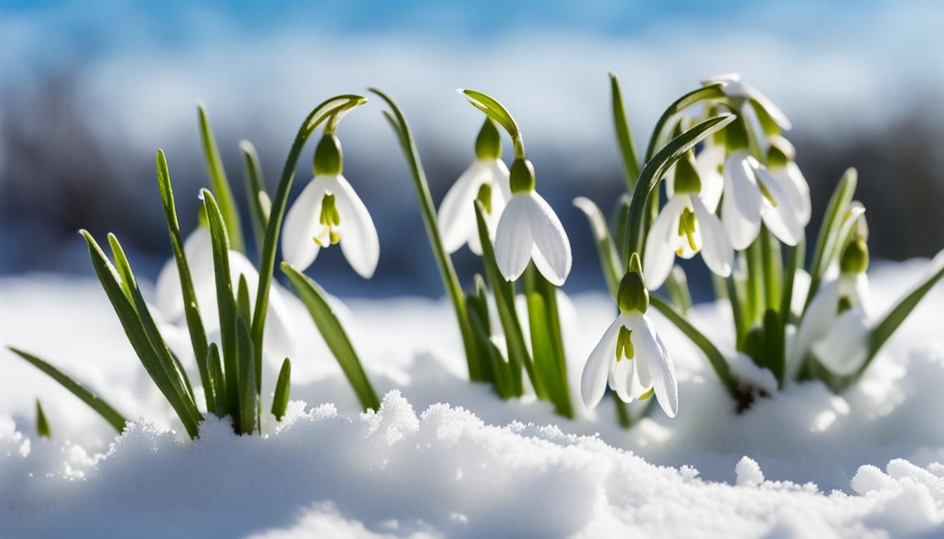 first signs of spring - AI Generated Artwork - NightCafe Creator