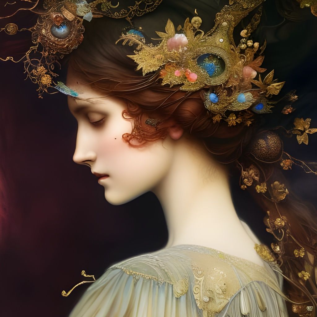 Princess Leucothea - AI Generated Artwork - NightCafe Creator