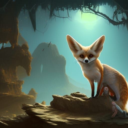 fennec fox - AI Generated Artwork - NightCafe Creator