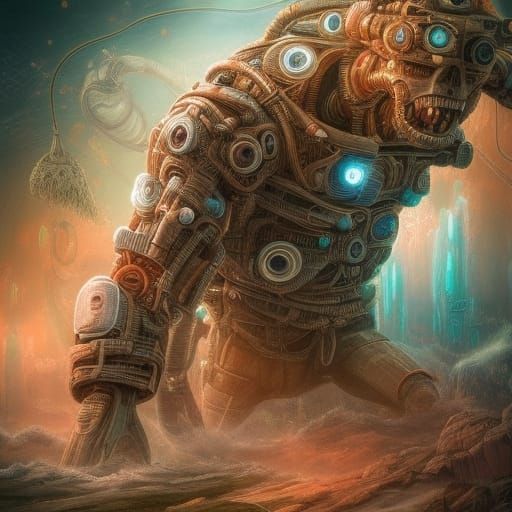 show me weird. - AI Generated Artwork - NightCafe Creator