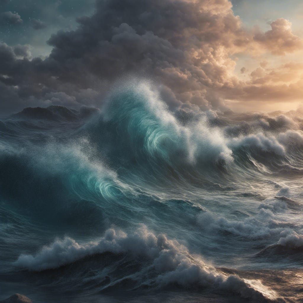 Ocean - AI Generated Artwork - NightCafe Creator