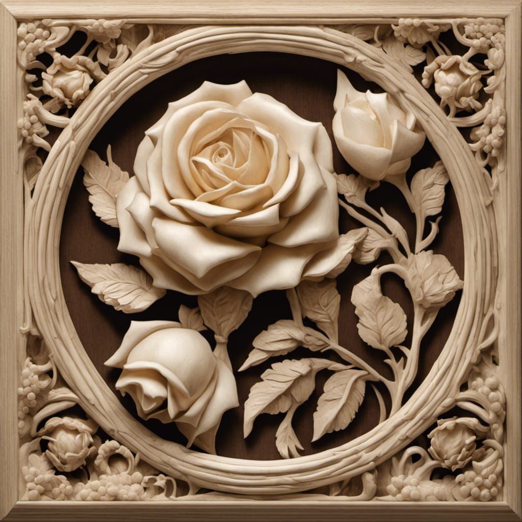 Autumn Rose - AI Generated Artwork - NightCafe Creator