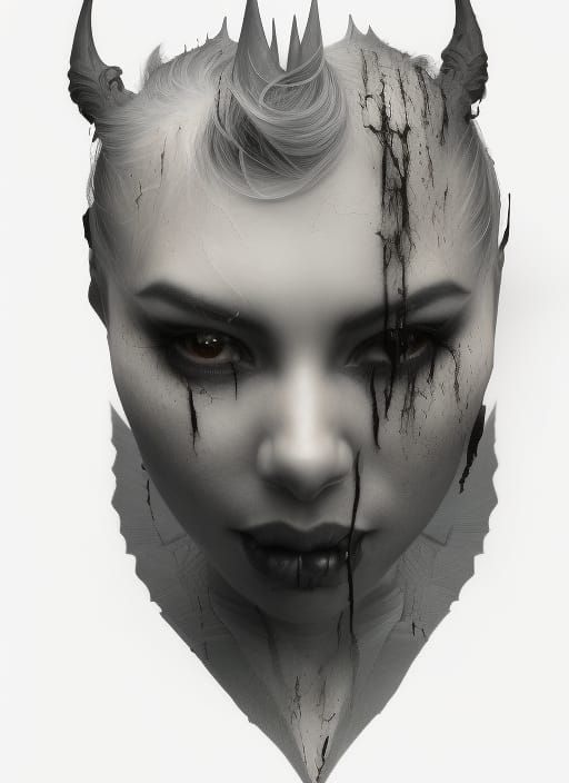 Beautiful Gothic Vampire - AI Generated Artwork - NightCafe Creator