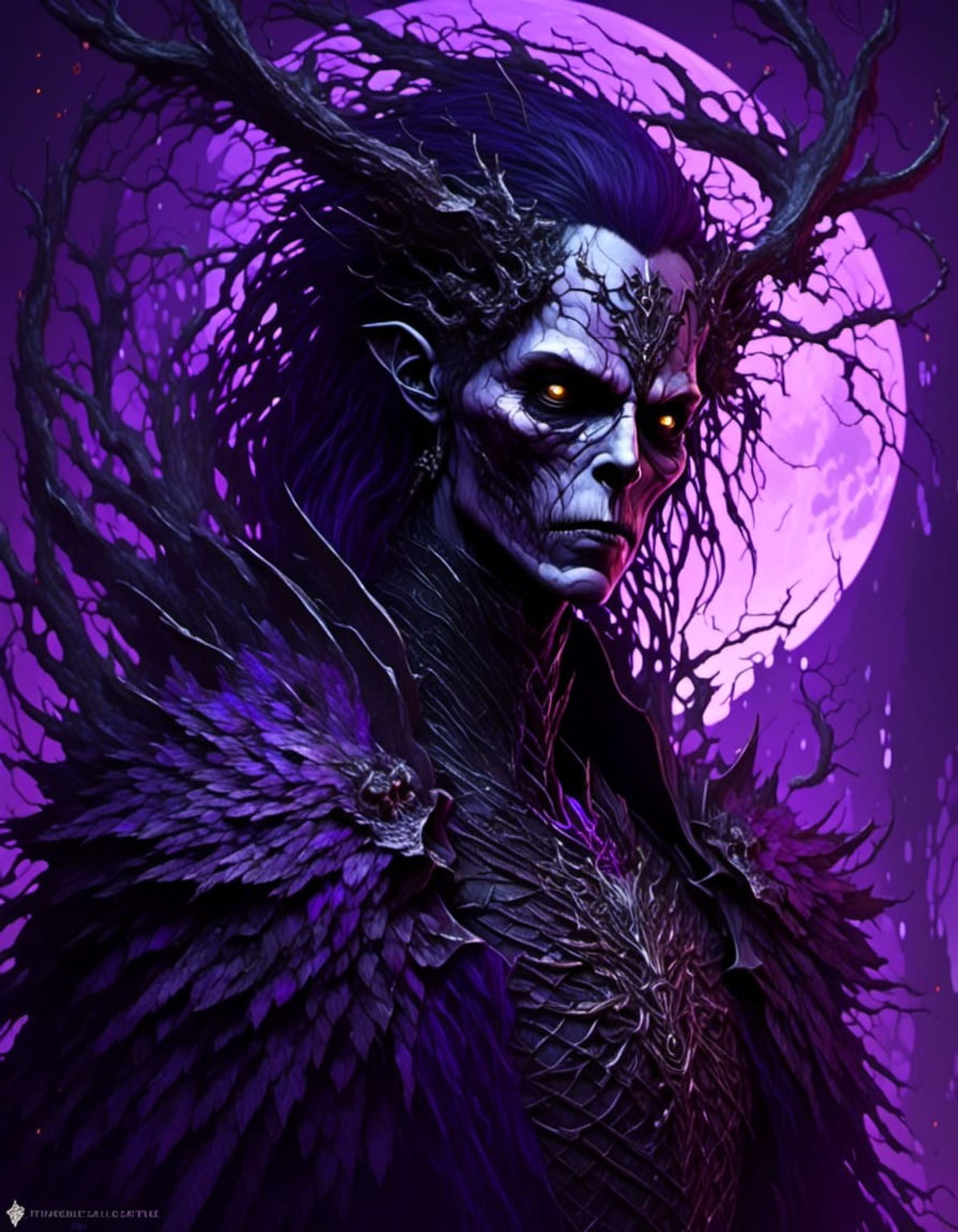 The Corrupted Fey - AI Generated Artwork - NightCafe Creator