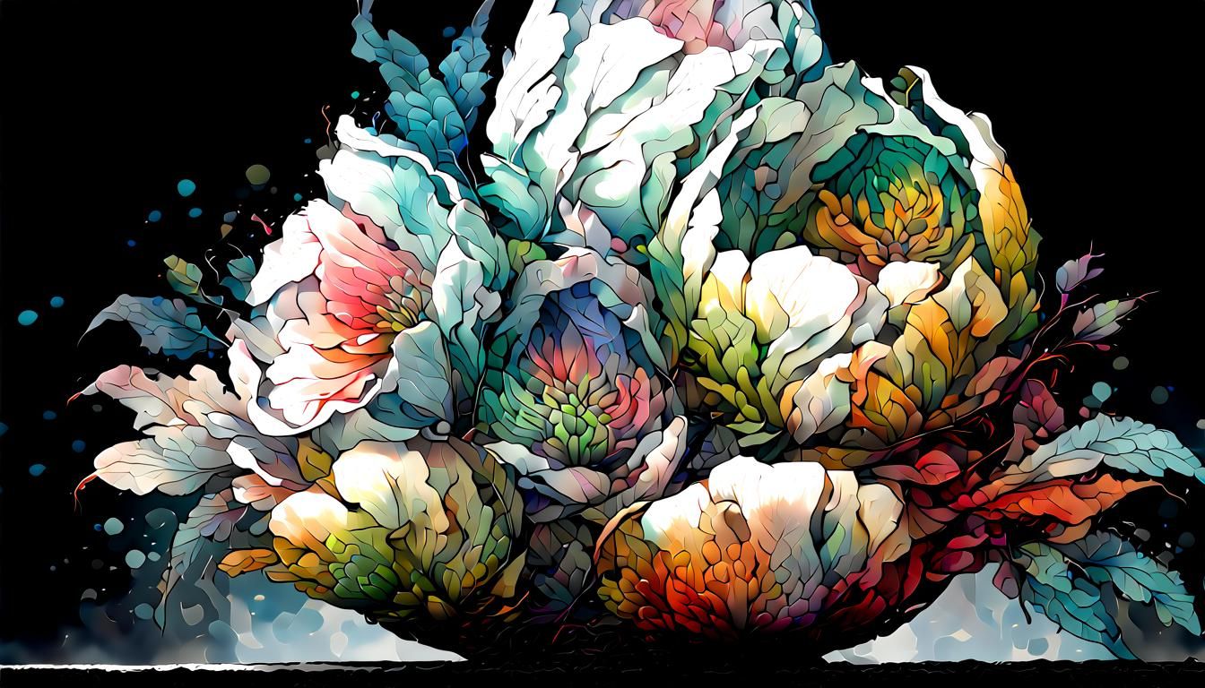 Watercolor Floral - AI Generated Artwork - NightCafe Creator