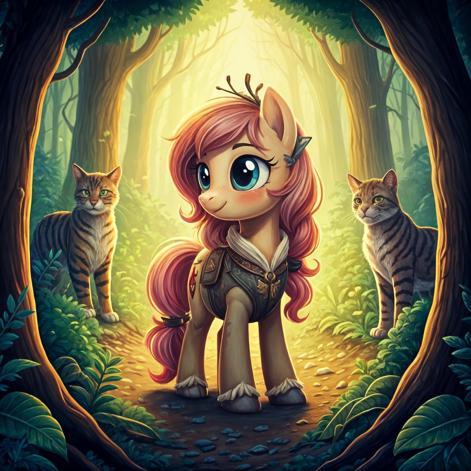 My little pony in the world warrior cats