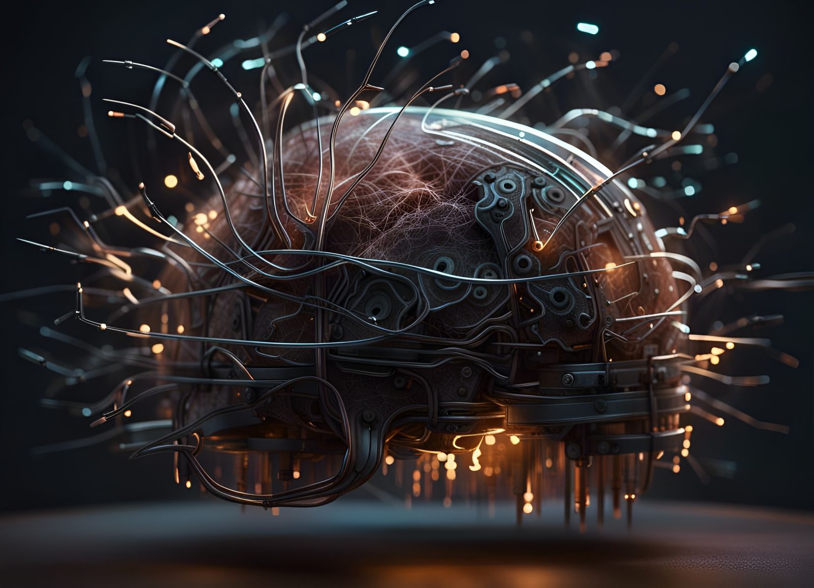 QUANTUM BRAIN - AI Generated Artwork - NightCafe Creator