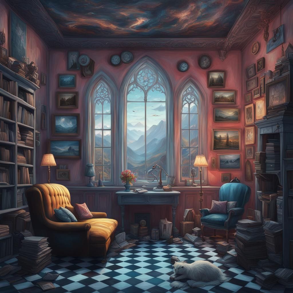 Room - AI Generated Artwork - NightCafe Creator