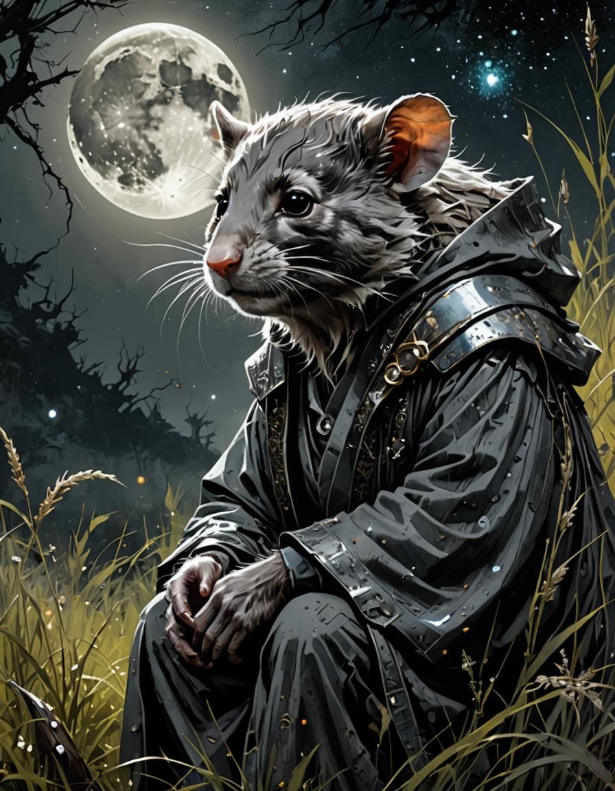 Wizard Rat - AI Generated Artwork - NightCafe Creator