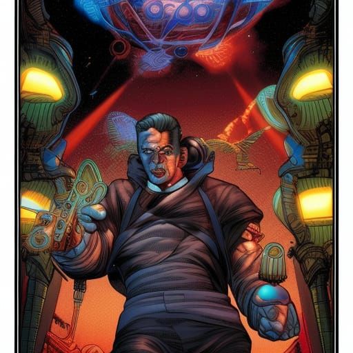 Electric Man - AI Generated Artwork - NightCafe Creator