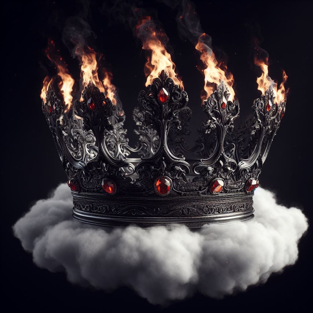 Crown of Fire - AI Generated Artwork - NightCafe Creator