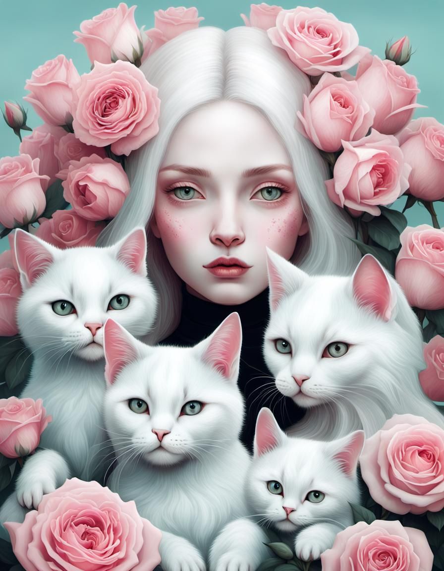 Cat Siblings - AI Generated Artwork - NightCafe Creator