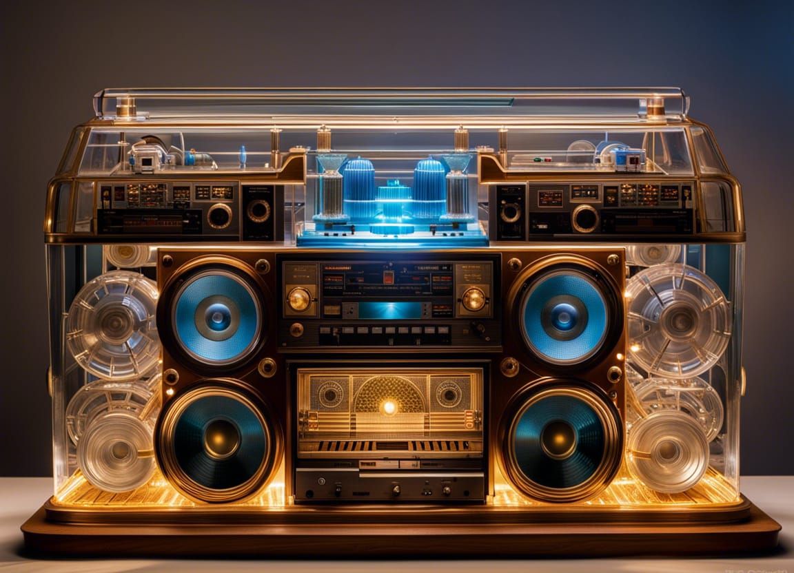 Boombox - AI Generated Artwork - NightCafe Creator