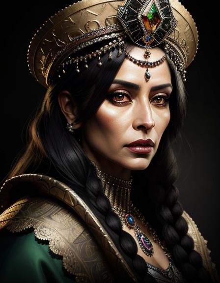 Mexican Queen - AI Generated Artwork - NightCafe Creator