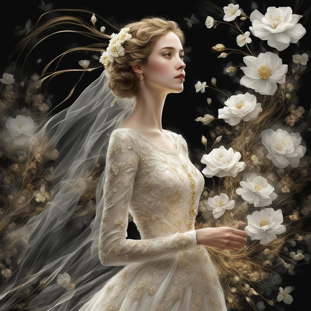Bride - AI Generated Artwork - NightCafe Creator