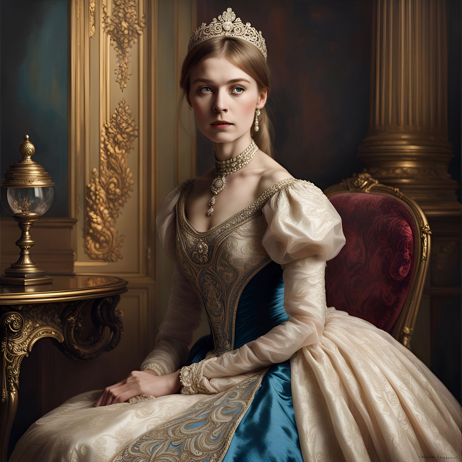 Anastasia resurrected 👑 # 5 - AI Generated Artwork - NightCafe Creator