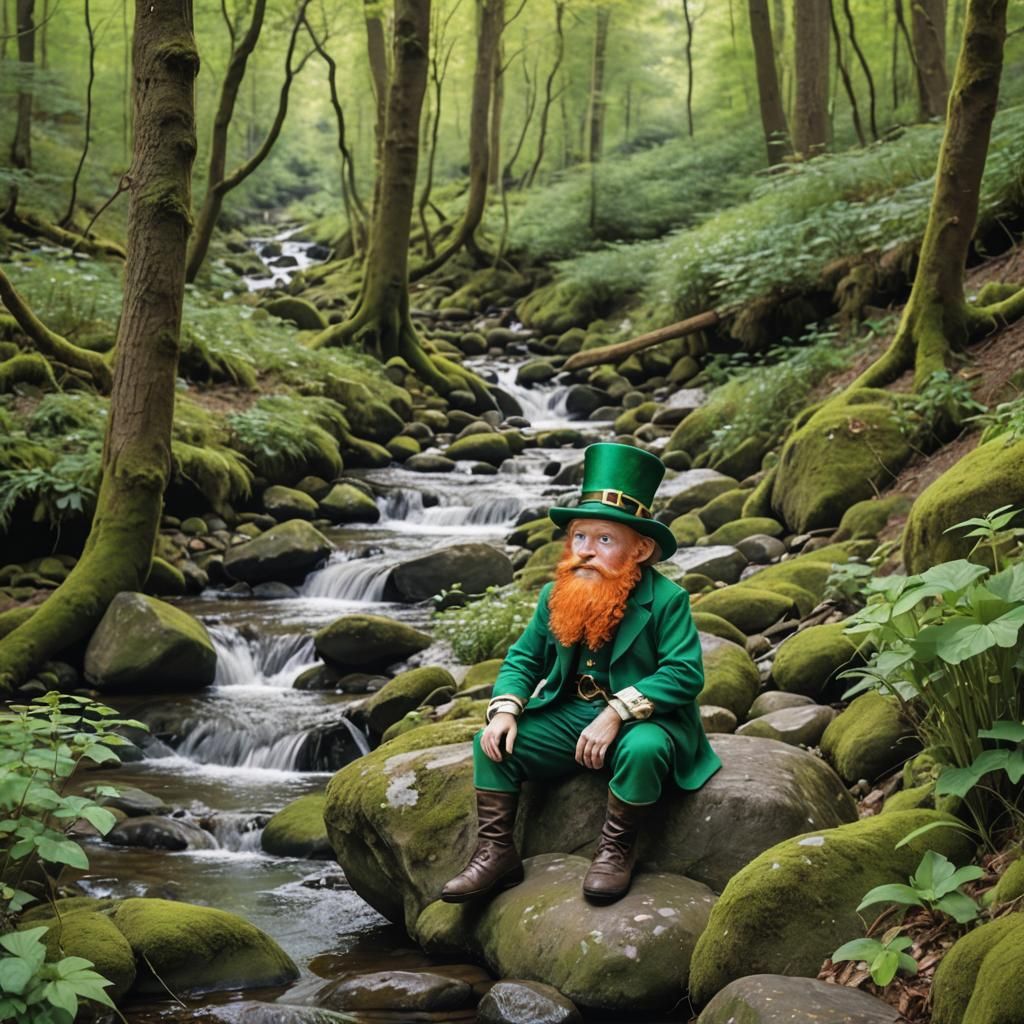 A Leprechaun - AI Generated Artwork - NightCafe Creator