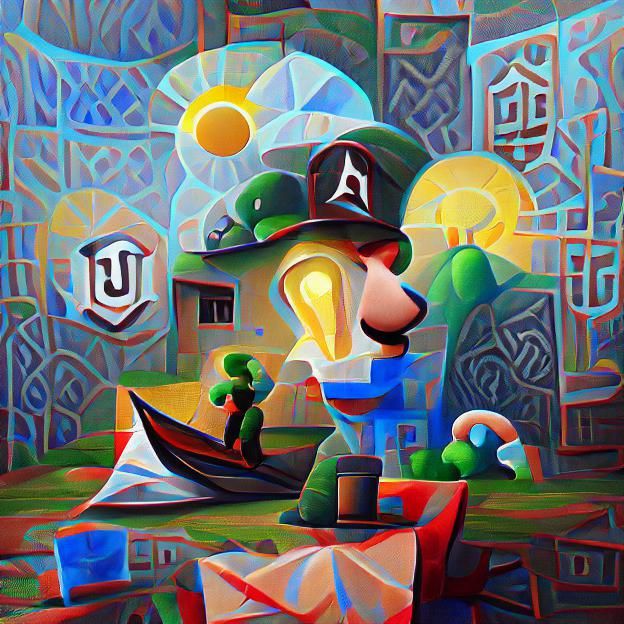 Super Mario Somehow - AI Generated Artwork - NightCafe Creator