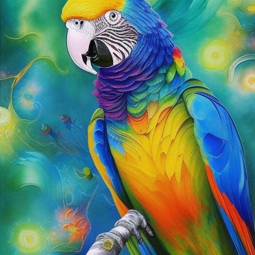 parrot - AI Generated Artwork - NightCafe Creator