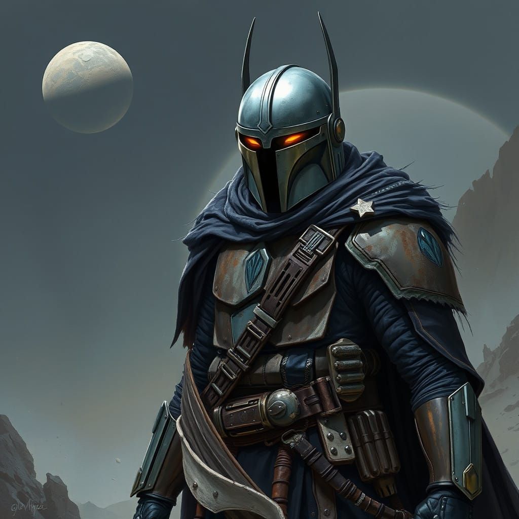 Vali Ravenclaw as a male Star Wars Character with black and white hair ...