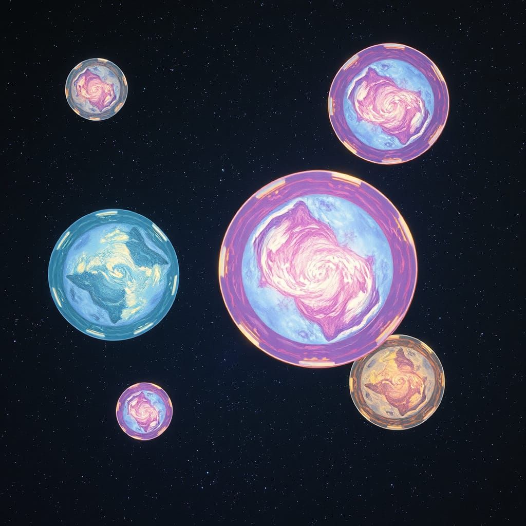 Universes are cells of the multiverse