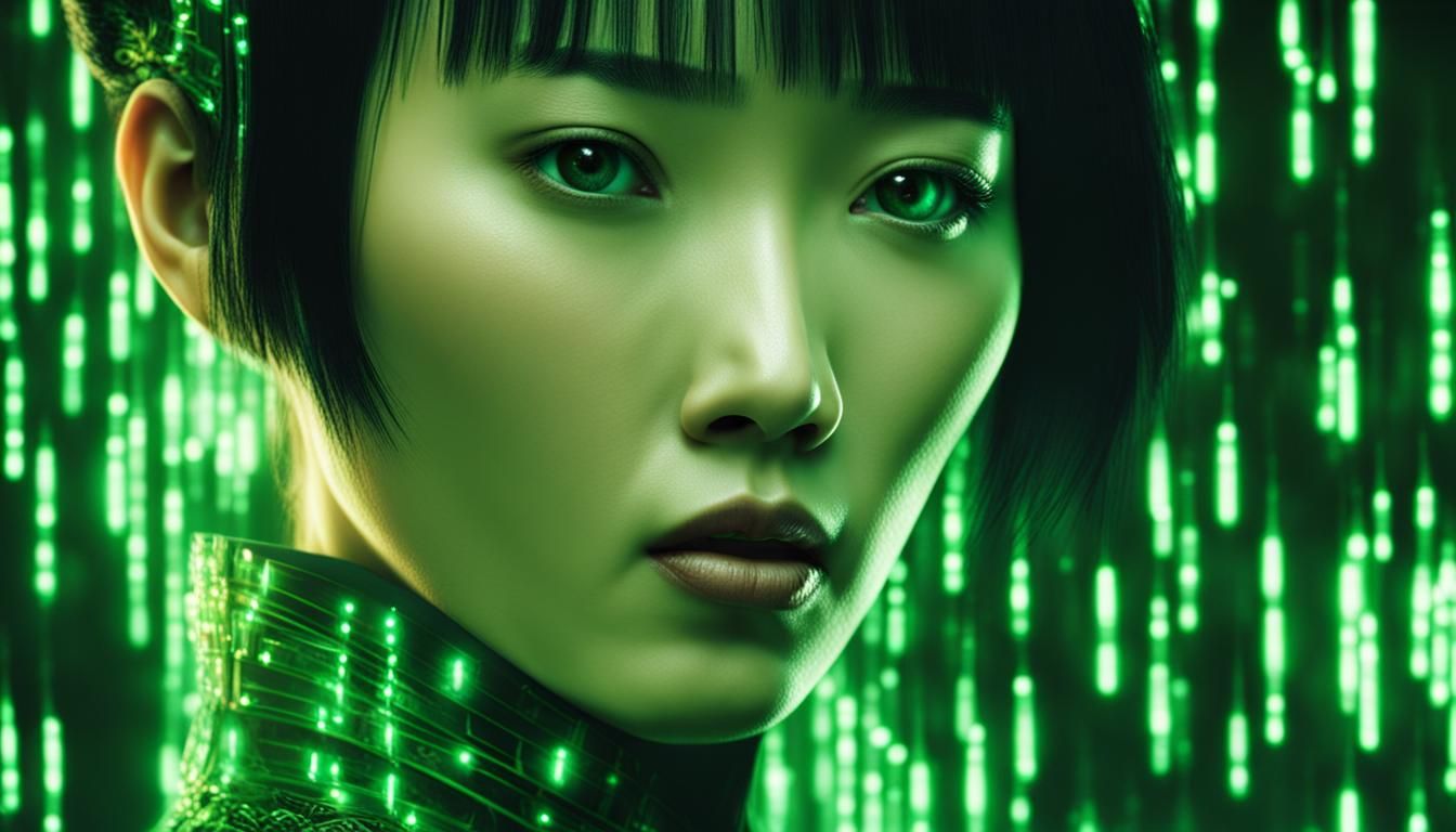 "The Matrix has you" 矩阵有你 - AI Generated Artwork - NightCafe Creator