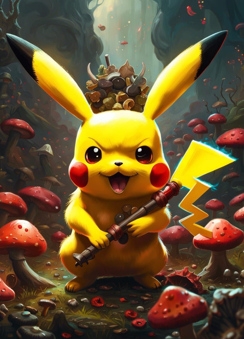 Imposter Sniper Pikachu - AI Generated Artwork - NightCafe Creator