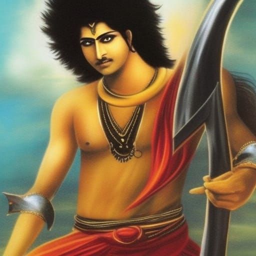 greatest warriors Karna in mahabharata - AI Generated Artwork ...