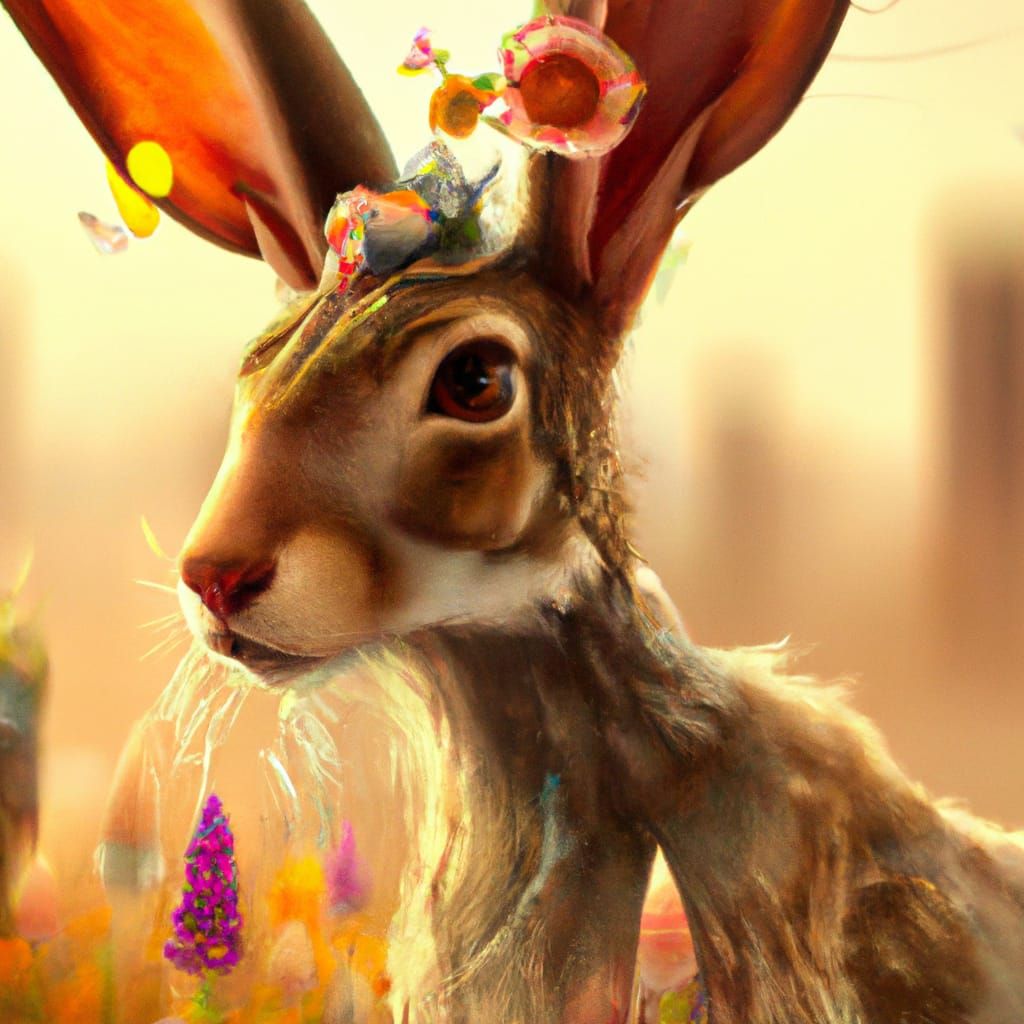 Jackrabbit - AI Generated Artwork - NightCafe Creator