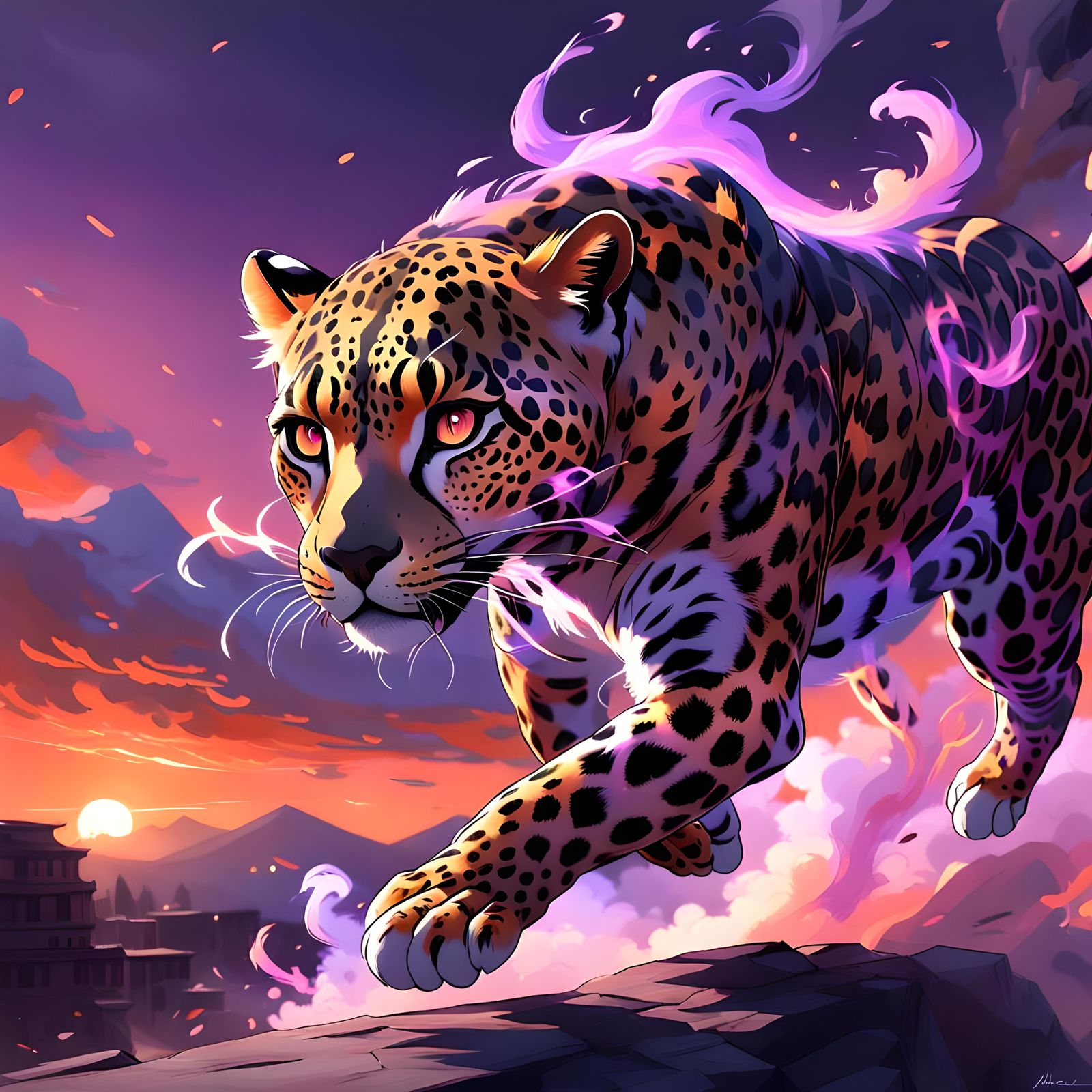 Leopard - AI Generated Artwork - NightCafe Creator