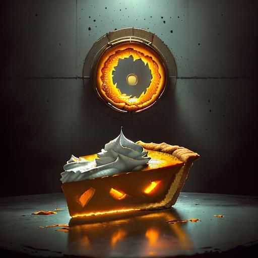 Pumpkin Pie - AI Generated Artwork - NightCafe Creator