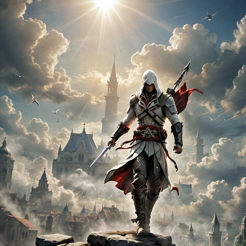 Assassino, Assassin's Creed from the books and games - AI Generated ...