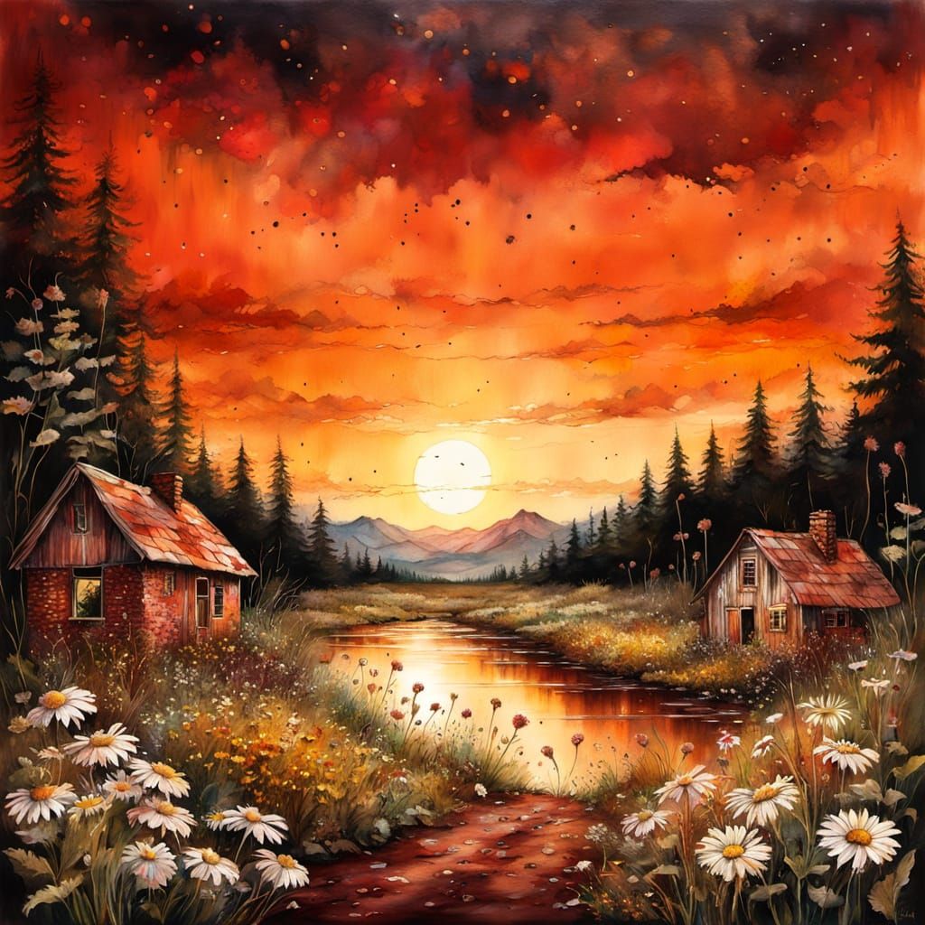 Summerscape sunset - Summerscape sunset