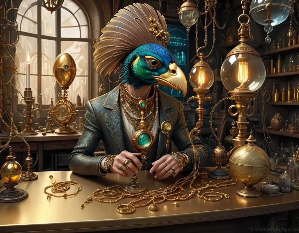 Laboratory of the Temporal Lobe - AI Generated Artwork - NightCafe Creator