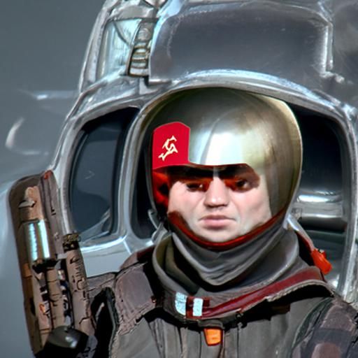 Soviet space commando - AI Generated Artwork - NightCafe Creator