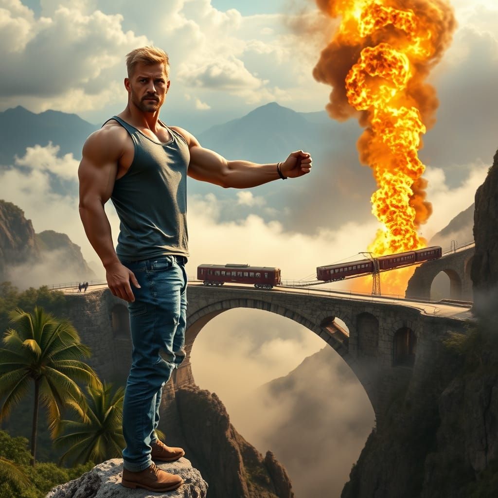 A handsome blonde man model face blue eyes young unshaved russian ...